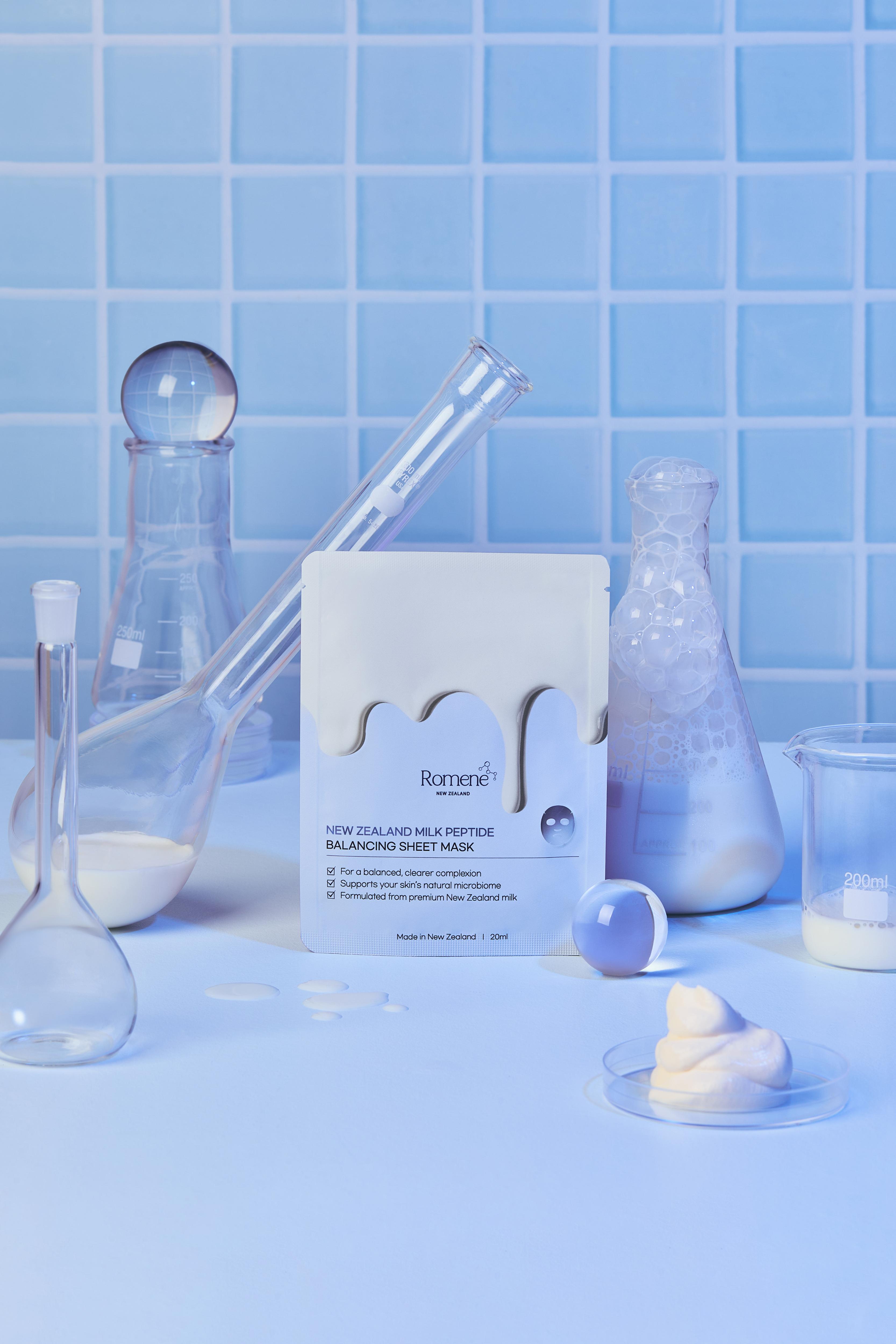 New Zealand Milk Peptide Balancing Sheet Mask – Romene